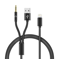 KABEL iPhone - USB/A+3,5 STEREO
