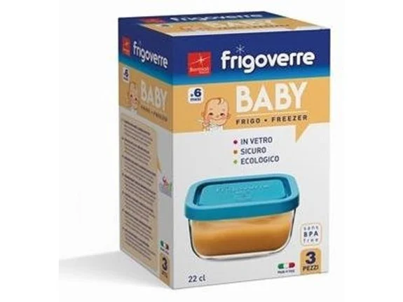 Bormioli Rocco Staklena posuda Frigoverre square baby 3350190G