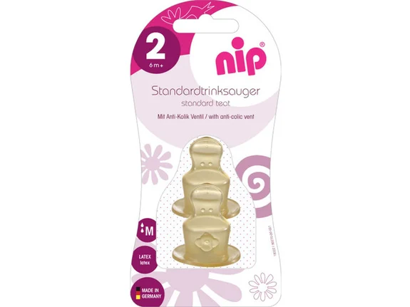 Nip Cucla ventilom protiv grčeva kaučuk 2M 2 kom