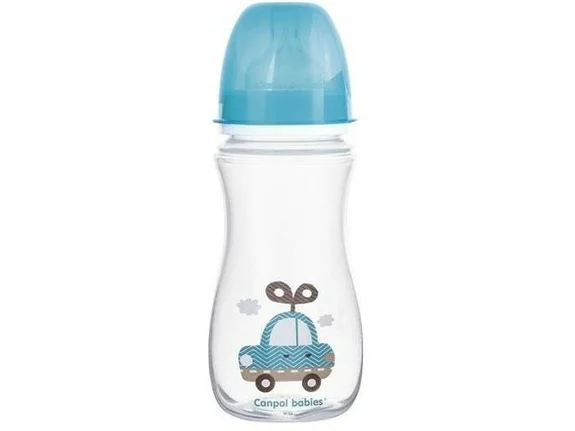 Canpol Baby Flašica široki vrat, antikolik Toys Car 300ml