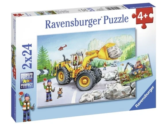 Ravensburger puzzle (slagalice)- Radovi na putu RA07802