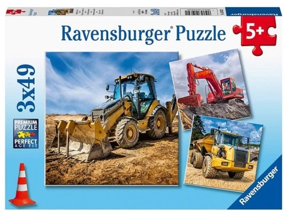 Ravensburger puzzle (slagalice) - Masine u radu RA05032