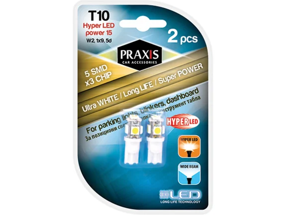Praxis Sijalica led T10 5smd 54002