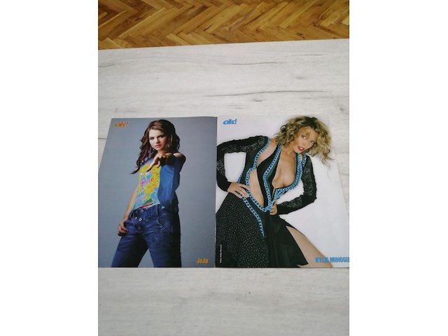 Poster(dvostrani) JoJo/Kylie Minogue/Linkin Park/PP