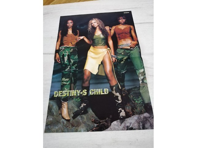 Poster(dvostrani) Destiny,s Child/X-Men 2