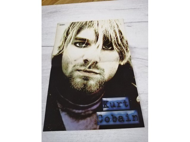 Poster(dvostrani) Kurt Cobain/Shorty