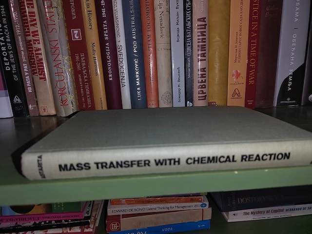 Mass transfer with a chemical reaction 1967