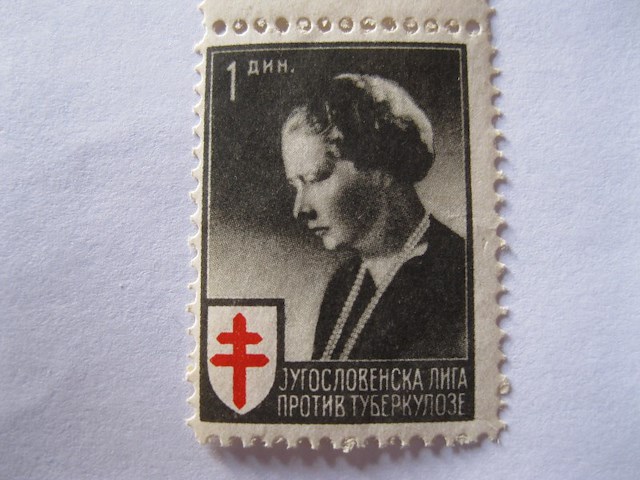 1937. Kraljevina JU, Nalepnica Liga protiv tuberkuloze