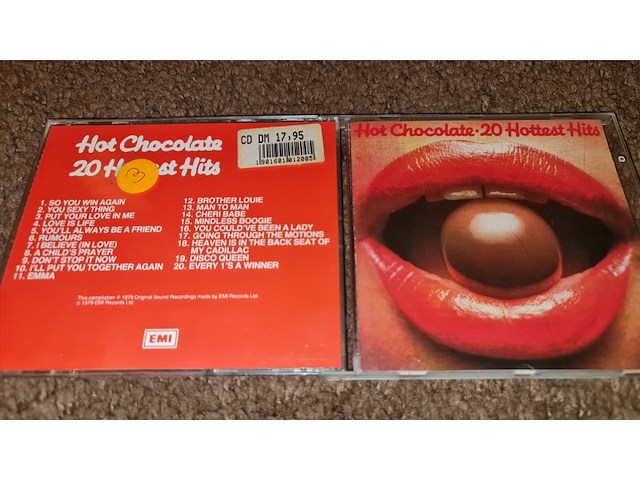 Hot Chocolate - 20 hottest hits , ORIGINAL