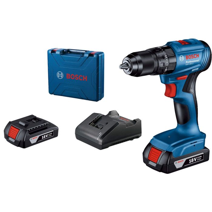 Bosch GSB 185-LI 2x2Ah aku vibraciona busilica odvrtac sa koferom