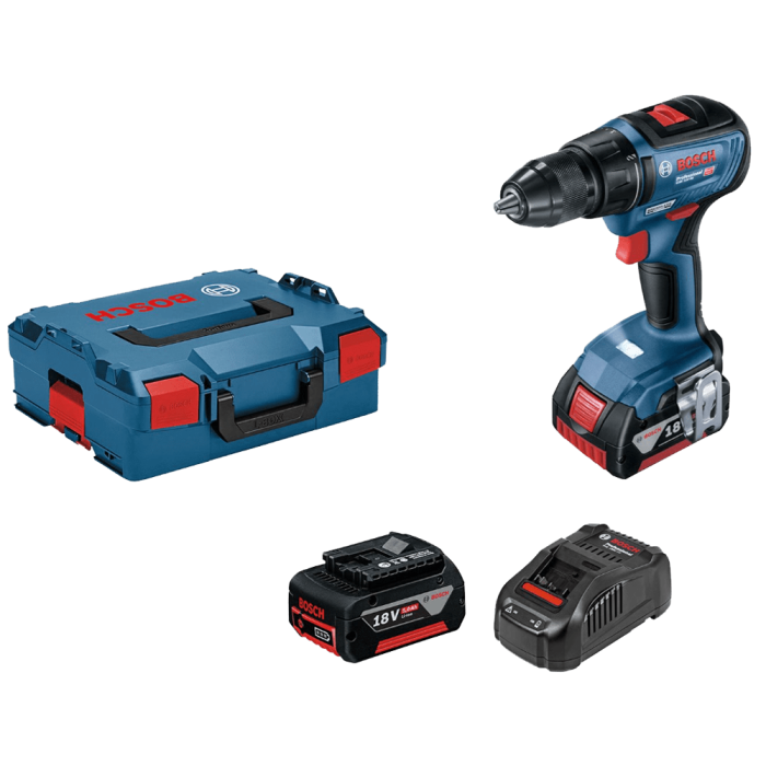 BOSCH GSR 18V-50 aku bušilica odvrtač 2x5Ah + L-Boxx