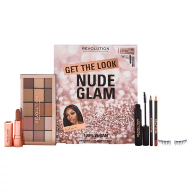 Set za šminkanje MAKEUP REVOLUTION Get the Look Nude Glam