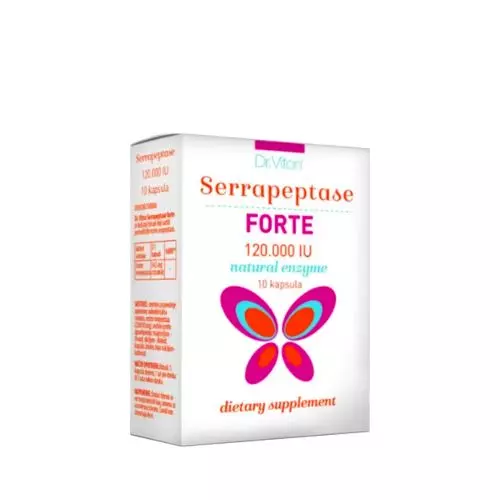 Dr. Viton Serrapeptase Forte 120,000 IU 10 kapsula