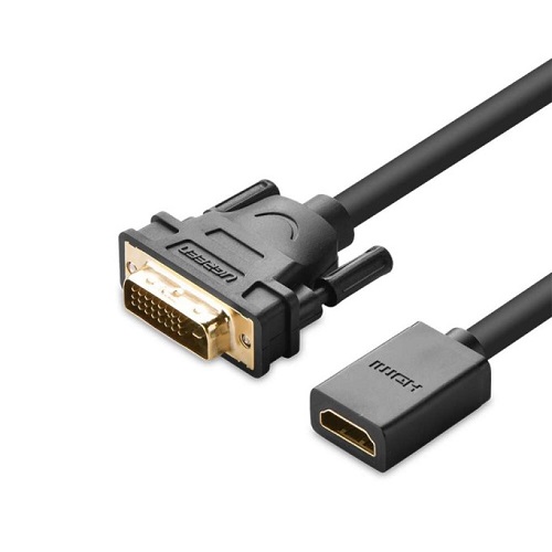 UGREEN 20118 DVI M. na HDMI F. adapter Kabl