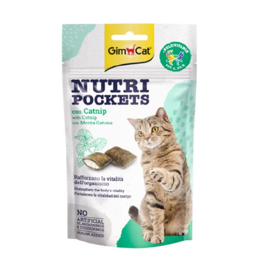 Gimcat Nutri Pockets Catnip poslastica 60g