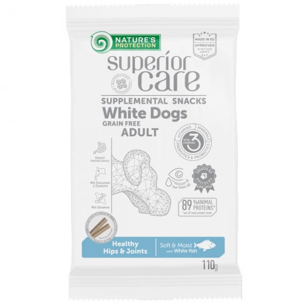 NPSC Snack White Dog Healthy hips&joint poslastica bela riba 110g