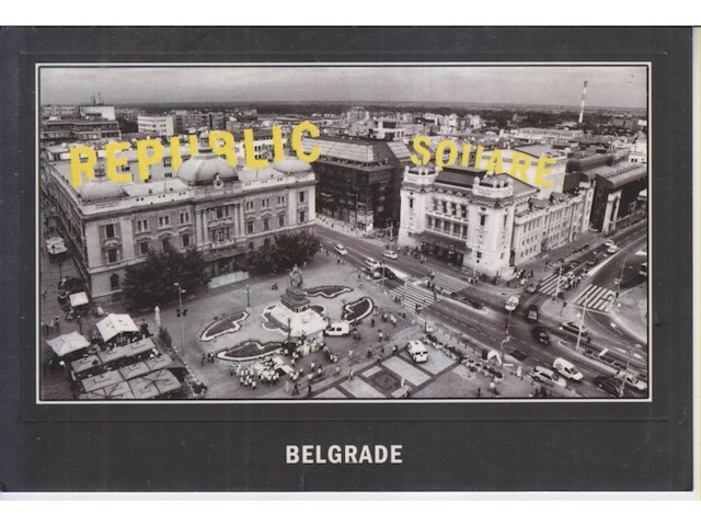 BEOGRAD / BELGRADE - Republic Square - kolekcionarskI