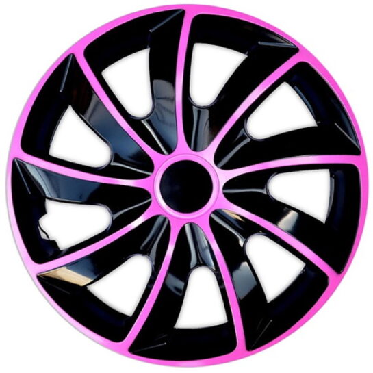 Ratkapne 14″ Alfa Romeo Quad Pink & Black (ABS)