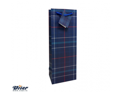 KESA PLAVA TARTAN B