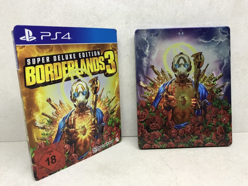 Borderlands 3 Super Deluxe Edition STEELBOOK - PS4 igra