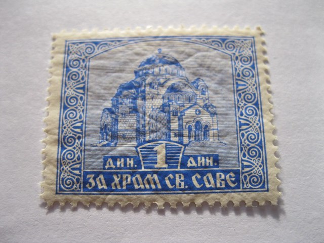 1935. Kraljevina JU, podizanje Hrama Sv. Save