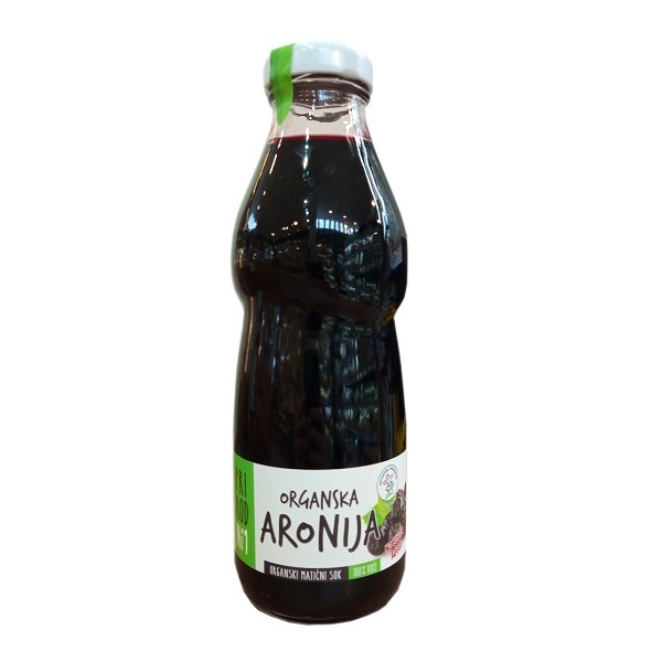 ARONIJA ORGANSKI MATIČNI SOK 500ML NISHA