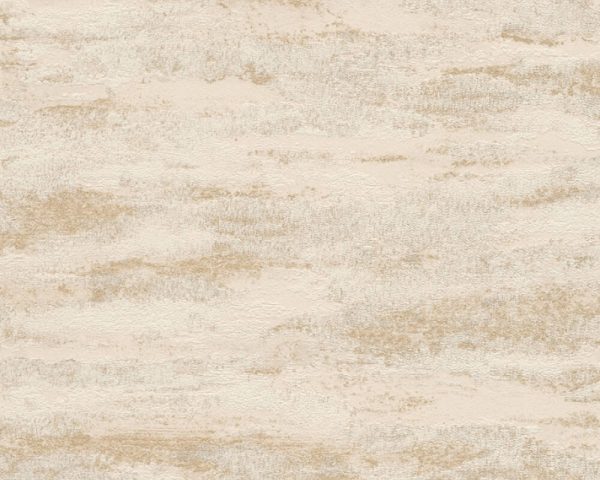 A.S. CRÉATION WALLPAPER «CREAM, GOLD, METALLIC, WHITE» 390414