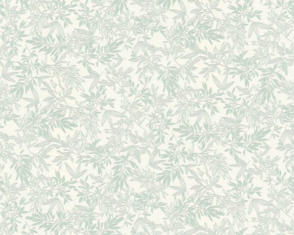 A.S. CRÉATION WALLPAPER «FLORAL, CREAM, GREEN, WHITE» 390282