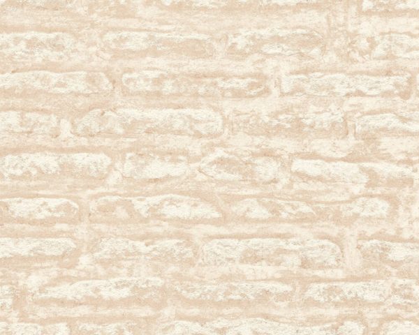 A.S. CRÉATION WALLPAPER «STONE, BEIGE, CREAM» 390272