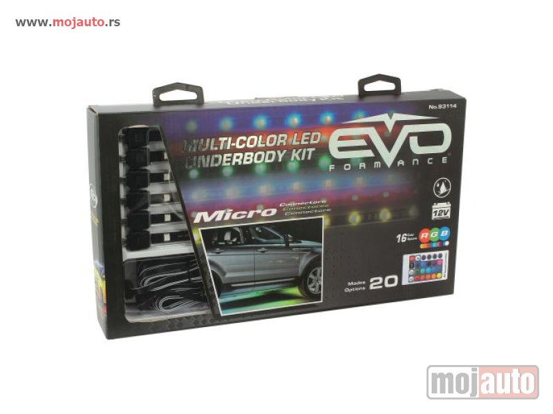 Led Multi-Color/RGB Led kit za ispod auta... 12v Vodootporan