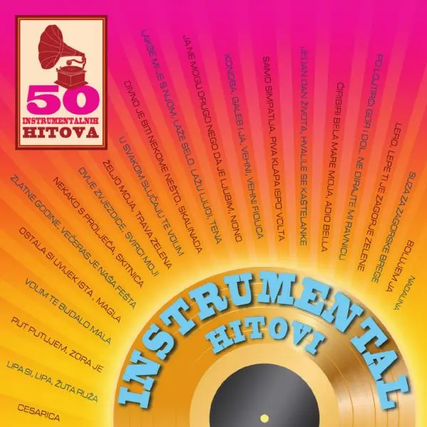 RAZNI IZVOĐAČI - 50 instrumentalnih hitova