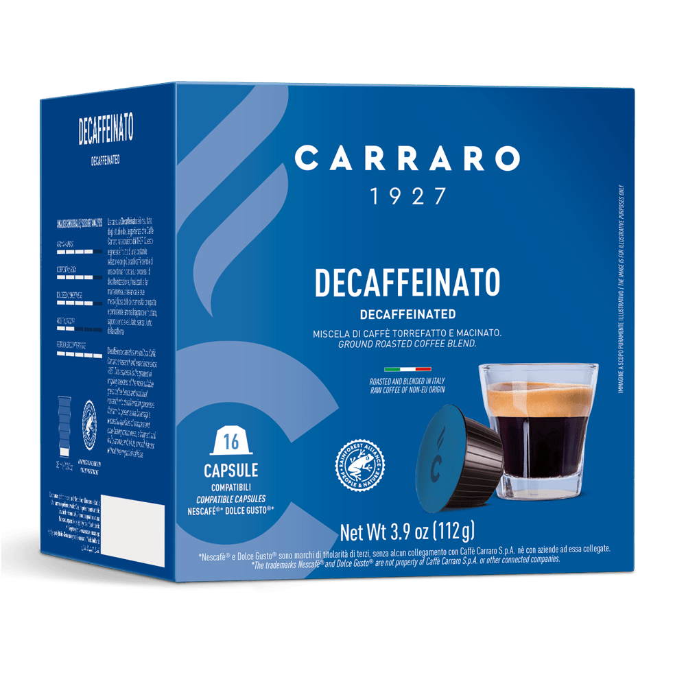 CAFFE CARRARO S.P.A DECAFFEINATO Dolce gusto Kapsula