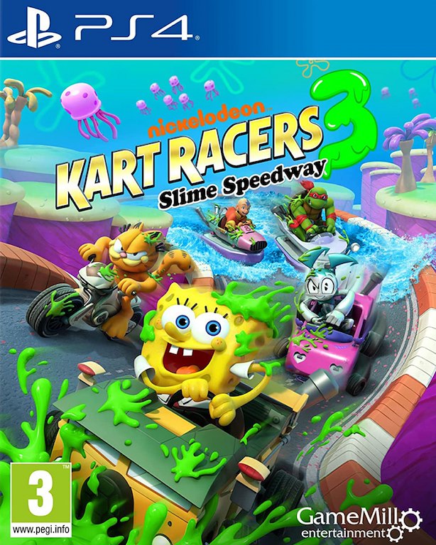 PS4 Nickelodeon Kart Racers 3 - Slime Speedway