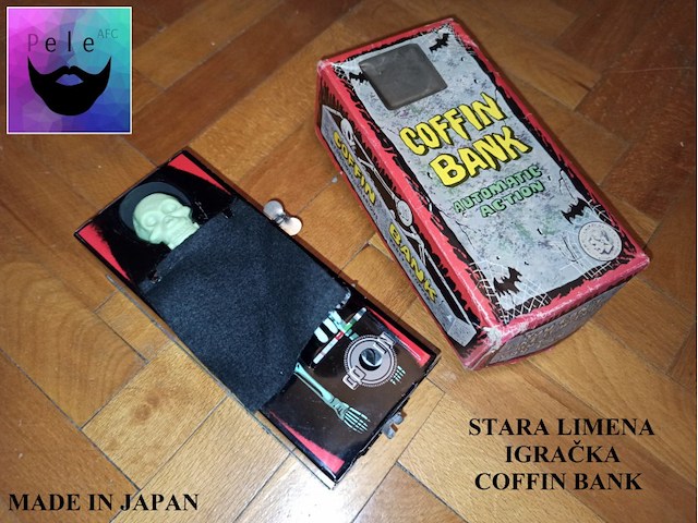Stara limena igracka - Coffin Bank Japan - TOP PONUDA