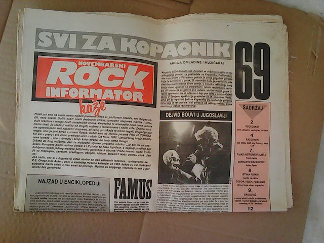 ROK INFORMATOR-1984 GODINA