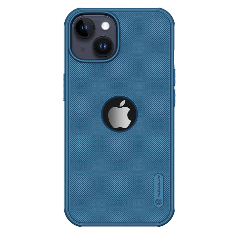Maska(futrola) Nillkin Scrub Pro za iPhone 14 6.1 plava (sa otvorom za logo)
