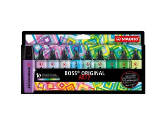 Signir STABILO BOSS ORIGINAL Arty set 1/10 hladne boje