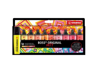 Signir STABILO BOSS ORIGINAL Arty set 1/10 tople boje