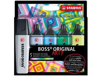 Signir STABILO BOSS ORIGINAL Arty set 1/5 hladne boje