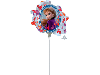 Folija balon na štapiću 3D Frozen