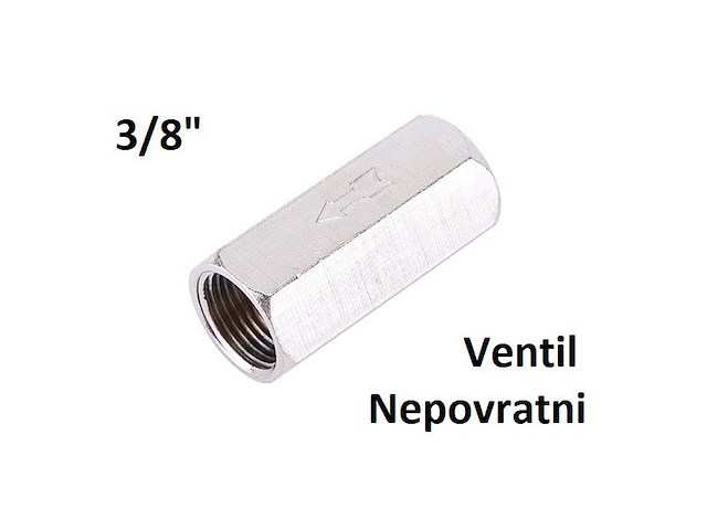 Nepovratni ventil - 3/8` - zenski navoj