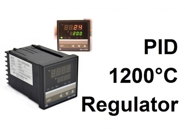 PID Termoregulator 400C - relej - 220V - Japan