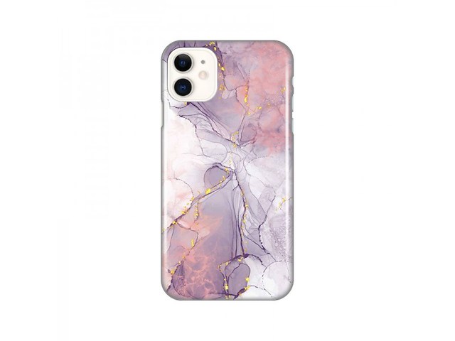 Maskica Silikonska Print za iPhone 11 6.1 Pink Marble