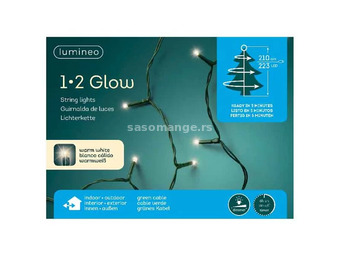 Novogodišnje LED sijalice za jelku 210cm 223L Toplo Bela 1-2 Glow