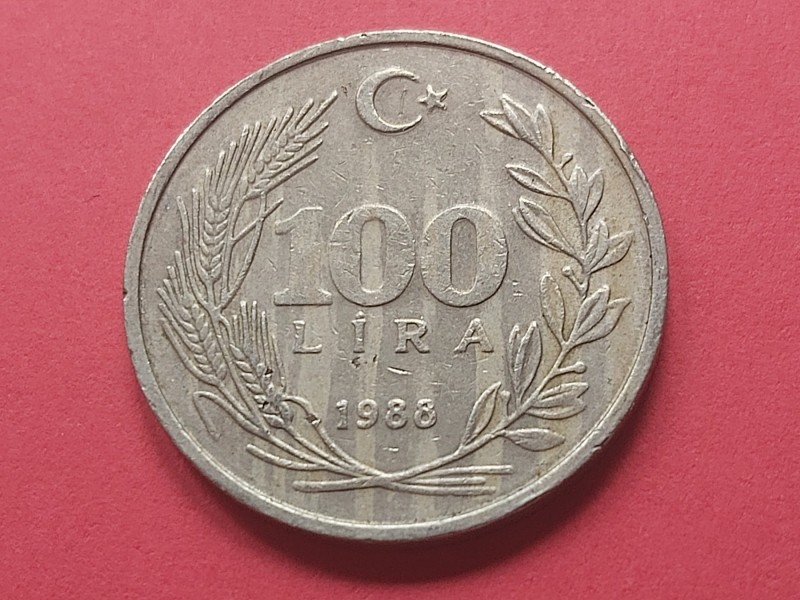 Turska - 100 lira 1988 god