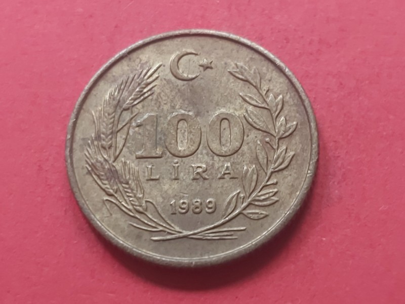 Turska - 100 lira 1989 god