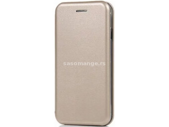 MCLF11-SAMSUNG A73 5G * Futrola Leather FLIP Gold (249)