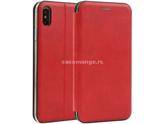 MCLF11-SAMSUNG A53 5G futrola leather Flip red (249)