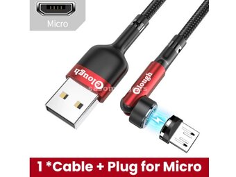 Mikro usb kabal sa magnetnim konektorom za lagodno punjenje