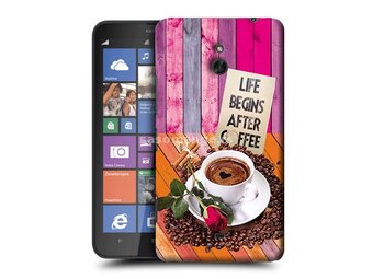 Futrola za Nokia Lumia 1320 leđa Durable print - kafa